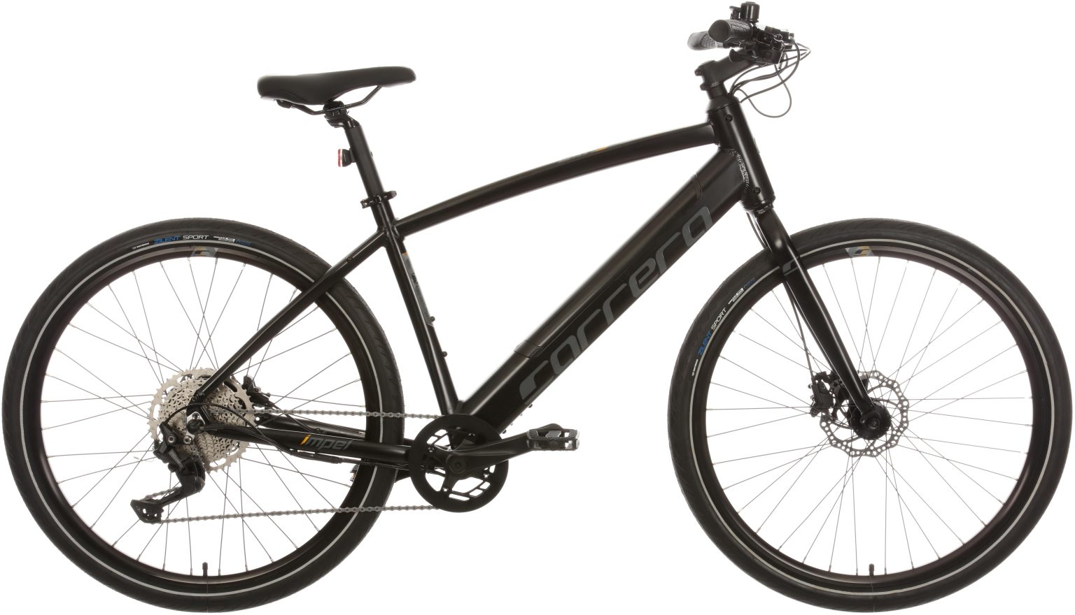  1499 00 Carrera Impel Im 3 Electric Hybrid Bike Shimano S M Frame 